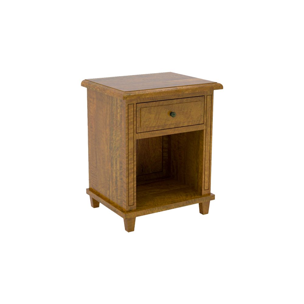 Brittany Open Bedside Table » Shack Homewares