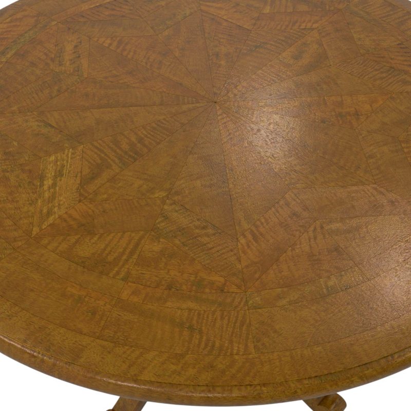 Quarterround Table Top View Round Kitchen Table Lyon Round Dining