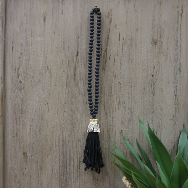 Beads With Shell Tassel - Natural » Shack Homewares