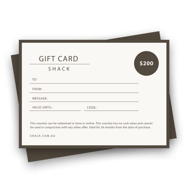 $200 Gift Card » Shack Homewares